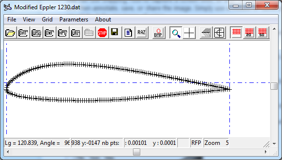 Converting an airfoil from DXF to a coordinate file – Fergus Noble